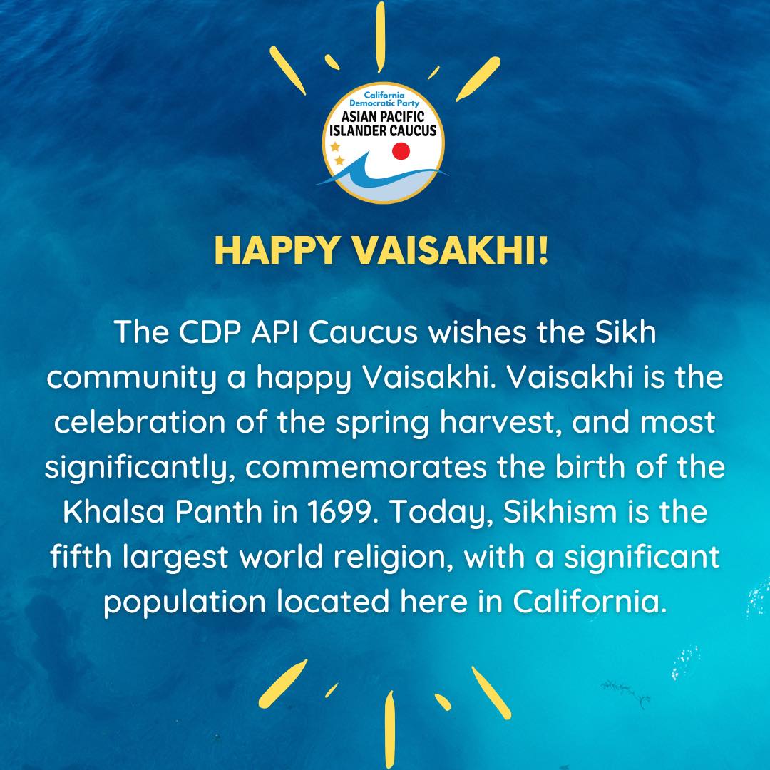 Happy Vaisakhi! – Asian American Pacific Islander Caucus